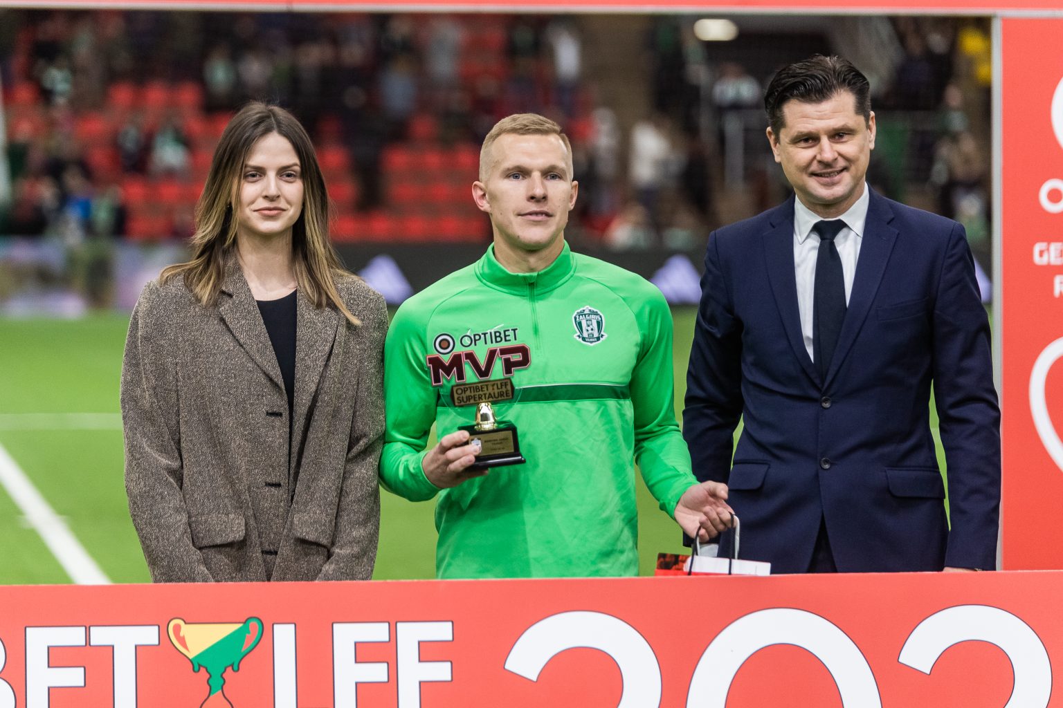 Optibet LFF supertaurės MVP tapęs O. Verbickas: „Trofėjus svarbus ...