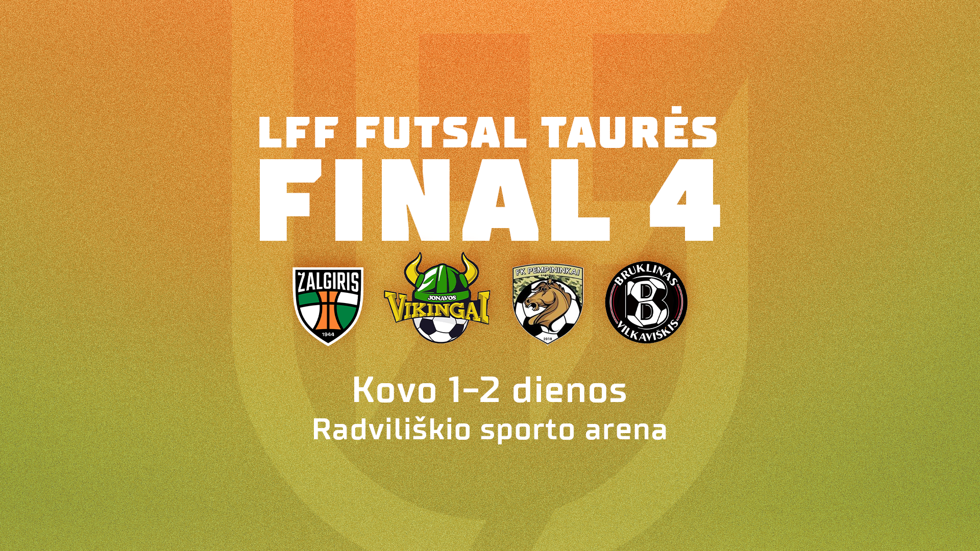 Savaitgalį Radviliškyje paaiškės LFF futsal taurės laimėtojai ...